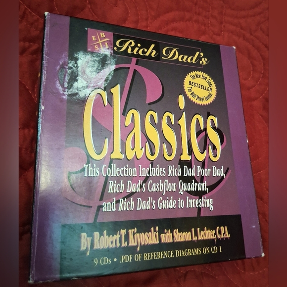 Media | Vintage Rich Dad Poor Dad Classics Cd Set Robert Kiyosaki ...